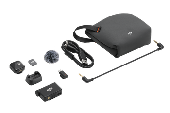 Shop DJI Mic Mini (2 Transmitters + 1 Receiver + | USA Shipping 🚚