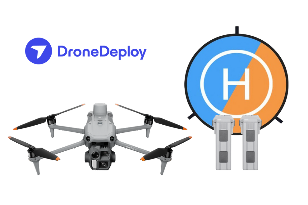 DroneDeploy Matrice 4E Enterprise Drone Ready to Fly Bundle Package