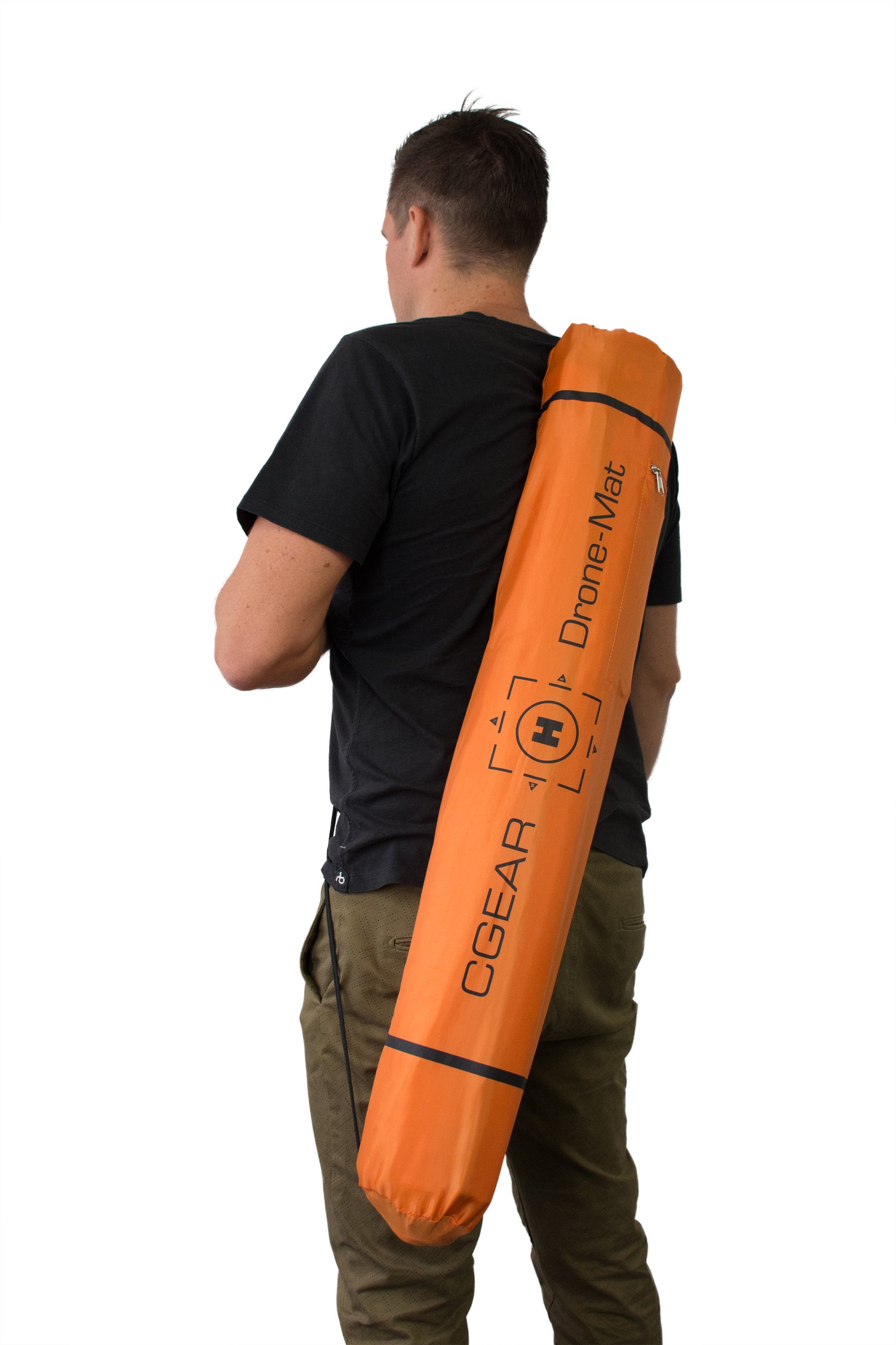 Shop CGear 6' x 6' Orange Drone Landing Pad Mat | USA Shipping 🚚